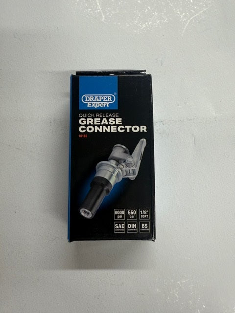 Draper Quick Release Grease Connector – Davidson Land Services Ltd - Stores